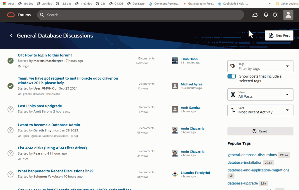 The new forums – Learning is not a spectator sport