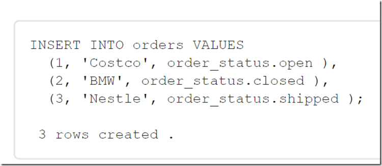 A recommendation for ENUMERATION DOMAINS – Learning is not a spectator ...