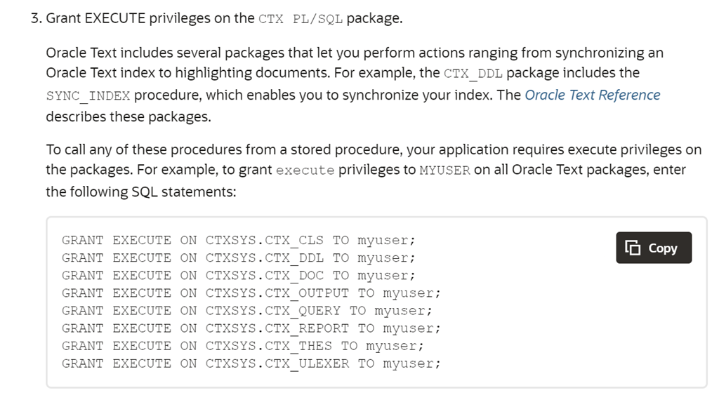 Oracle Text in 23ai – Learning is not a spectator sport